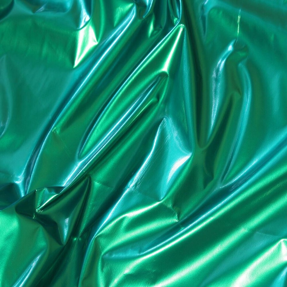 SHINY METALLIC PVC VINYL for DANCE GOTH DRESS CATSUIT CORSET BALLOONS ...