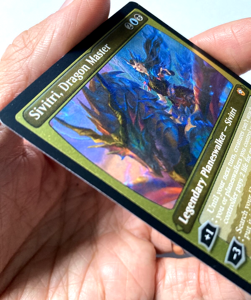 MTG Sivitri, Dragon Master FOIL ETCHED Commander: Dominaria United 065 ...