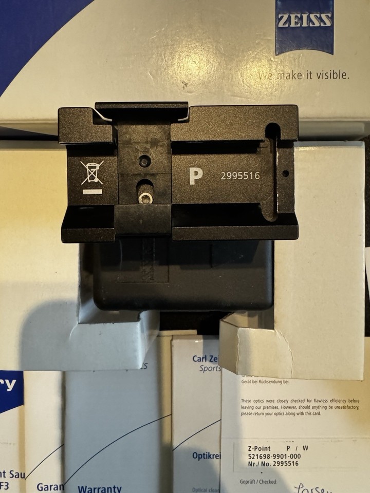 Zeiss Z-Point (like Hensoldt RSA) Hk Heckler Koch MP5 MP7 G36 Red Dot ...