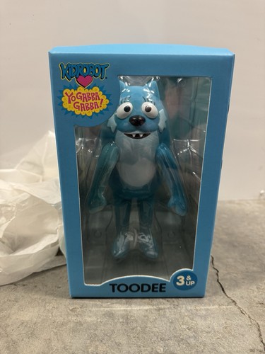 New Yo Gabba Gabba Toodee Kidrobot Toy Figure Collectible New In Box ...