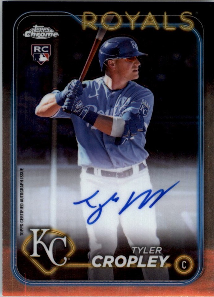 2024 Topps Chrome Rookie Autographs #RATC Tyler Cropley Auto - BB | eBay