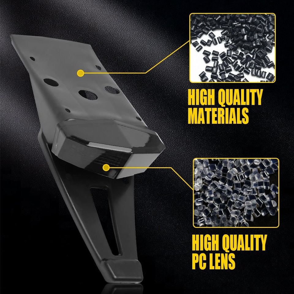 Fender LED Brake Tail Light Red Rear For Dirt Bike Motocross XR CRF KLX Enduro | eBay UK