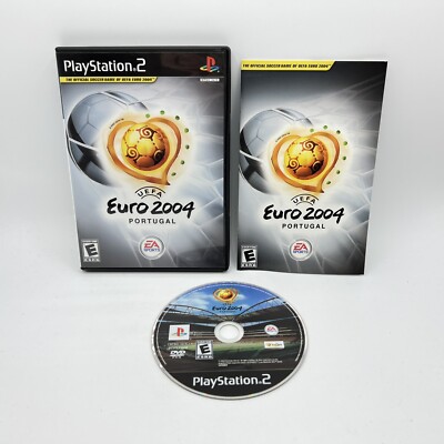 PlayStation 2 PS2 UEFA Euro 2004: Portugal CIB Complete Working EA ...