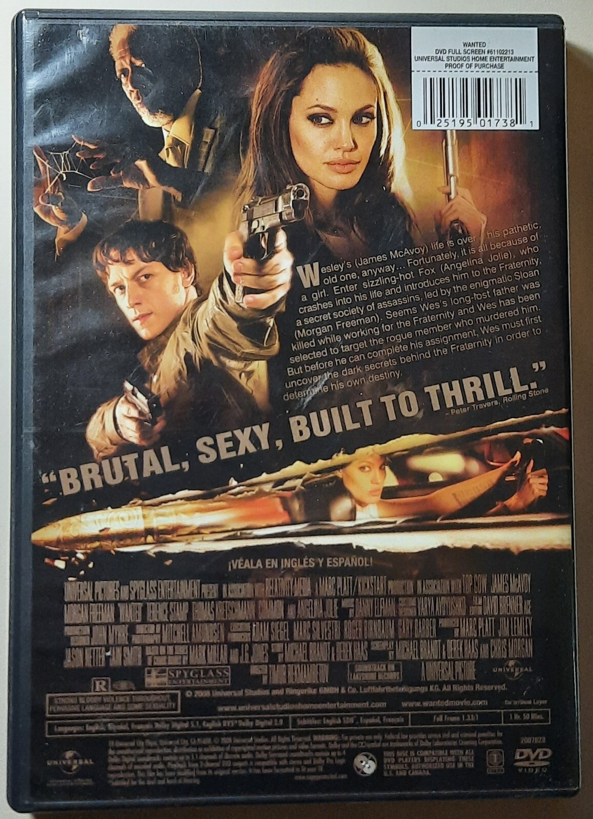 Wanted (DVD, 2008) 25195017381 | eBay