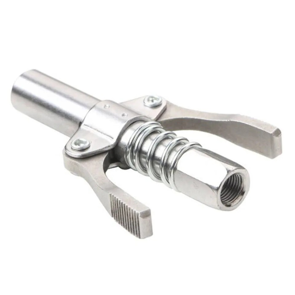 High-pressure locking clamp grease nipple Double-handle lock nozzle ...