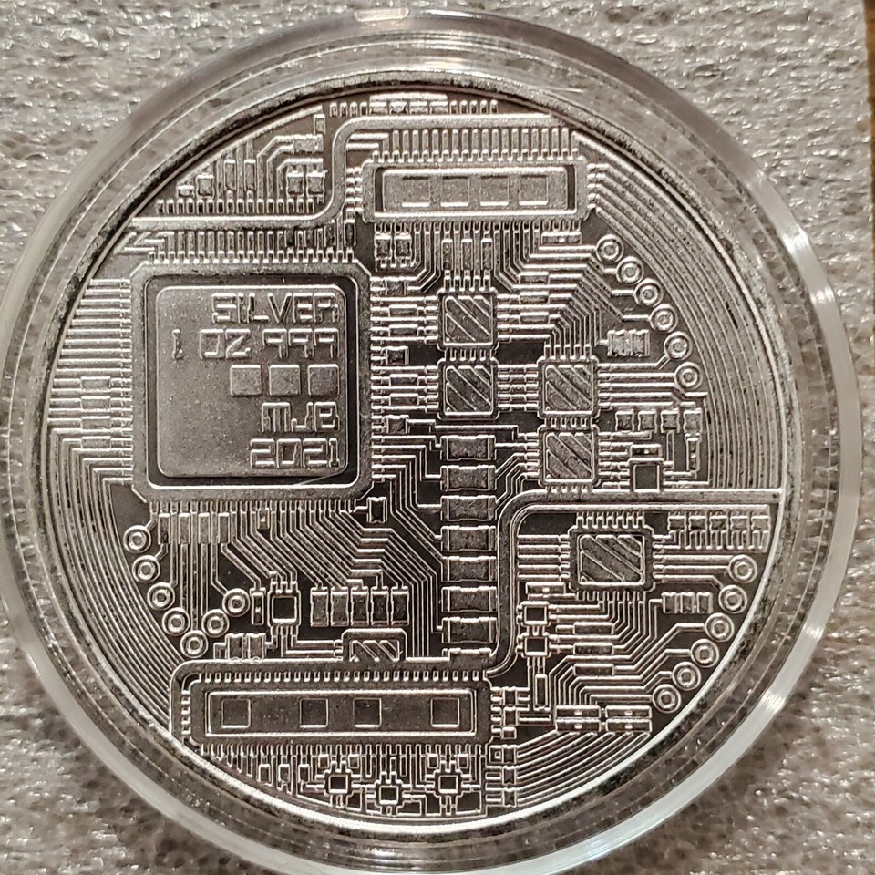 2021 Dogecoin 1 oz .999 fine silver commemorative Limited Original xrp ...