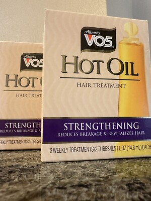 Vintage Lot Alberto VO5 Hot Oil Keratin Collagen Strengthening 90s | eBay