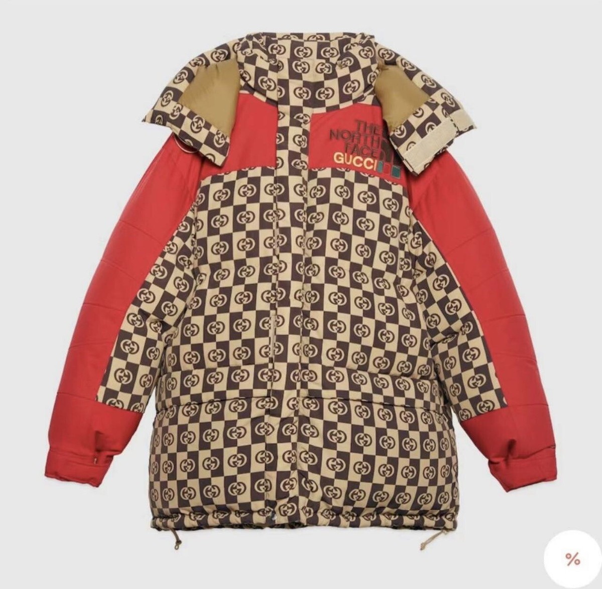 100% Authentic GUCCI The North Face x Gucci Down Coat Size 100% Authentic GUCCI The North Face x Gucci Down Coat Size