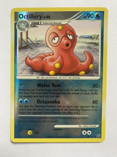 Octillery 58/127 Reverse Holo Platinum (Base Set) Pokemon Card 2009 | eBay