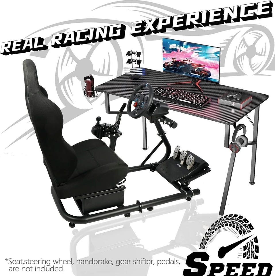 Dardoo G920 Racing Sim Cockpit Fit Logitech G29 G923 Thrustmaster ...