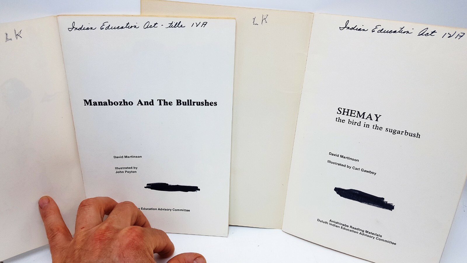 Shemay & Manabozho And The Bullrushes David Martinson Native American ...