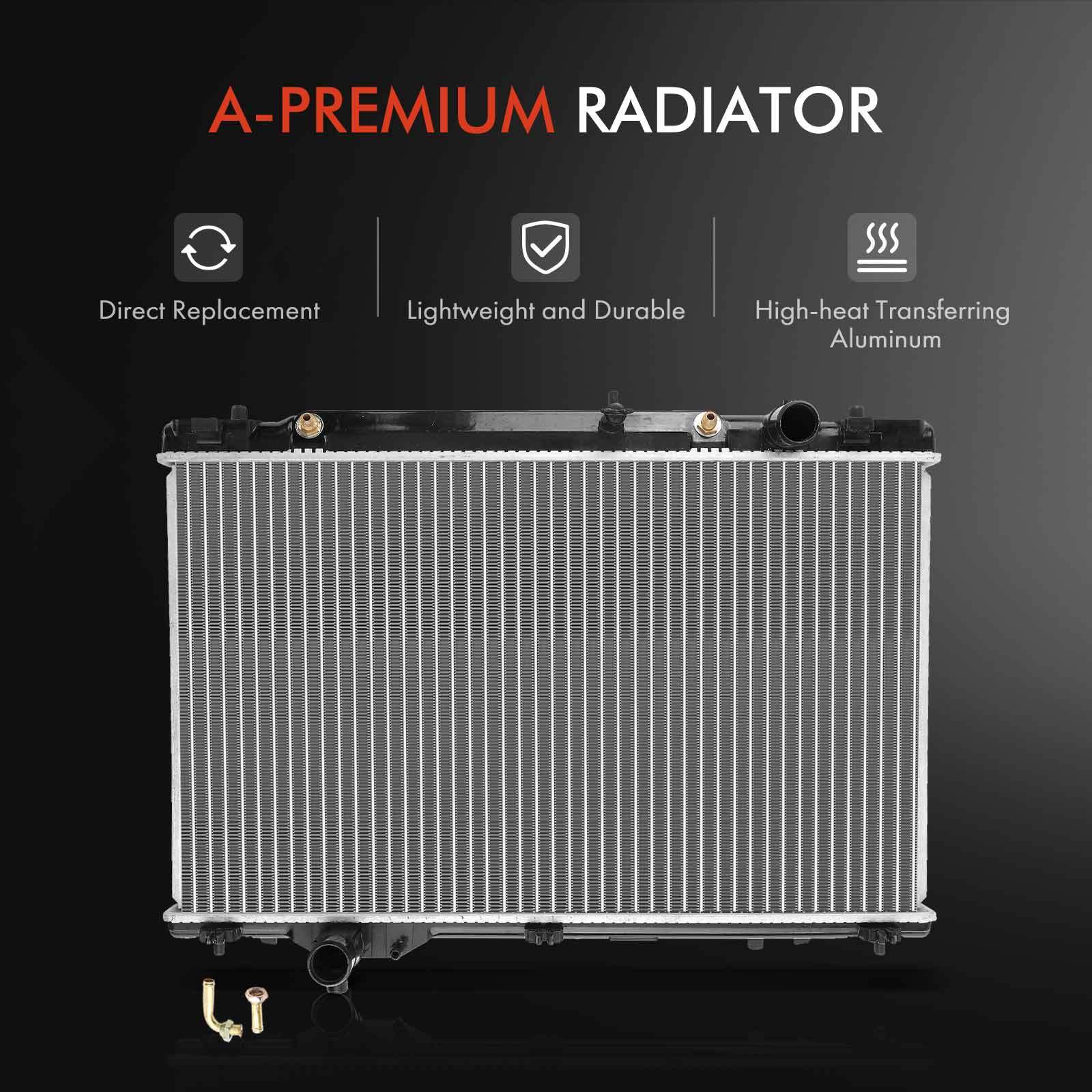 Radiator & AC Condenser Cooling Kit for Lexus LS460 2007-2017 V8 4.6L ...