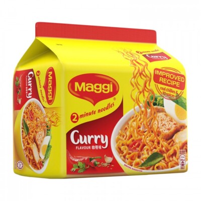 Maggi Kari / Maggi Curry 2 Minutes Instant Mee 5 In 1 pack | eBay