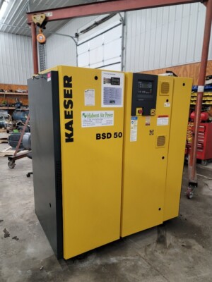 2004 Kaeser BSD50 BSD 50 hp rotary screw air compressor | eBay