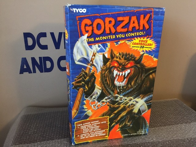 Vintage 1993 TYCO Electronic 14" Gorzak Monster Figure - for sale ...