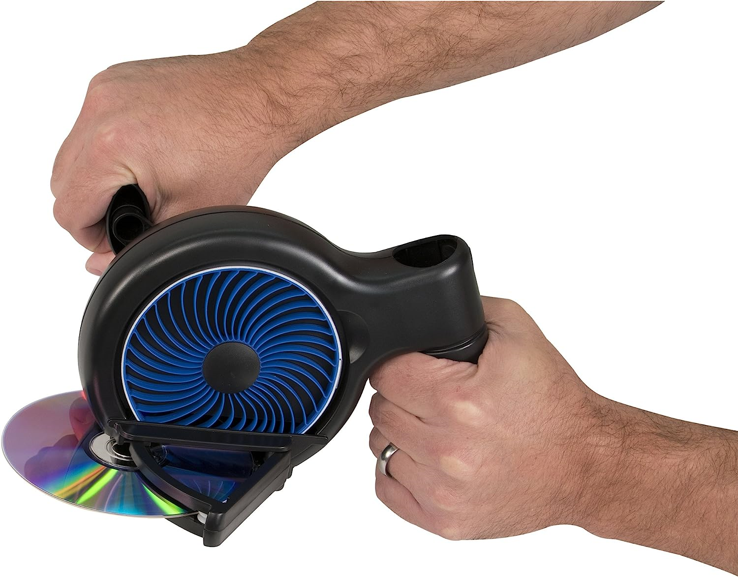 Disc Repair Machine Motorized DVD CD Scratch Remover Optical Resurfacer ...