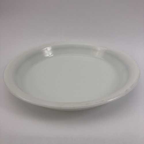 Vintage Pyrex 210 Milk Glass Gold Ring Pie Plate Ovenware 10" Pie Plate ...