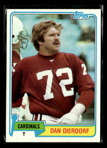 1981 Topps #519 Dan Dierdorf | eBay