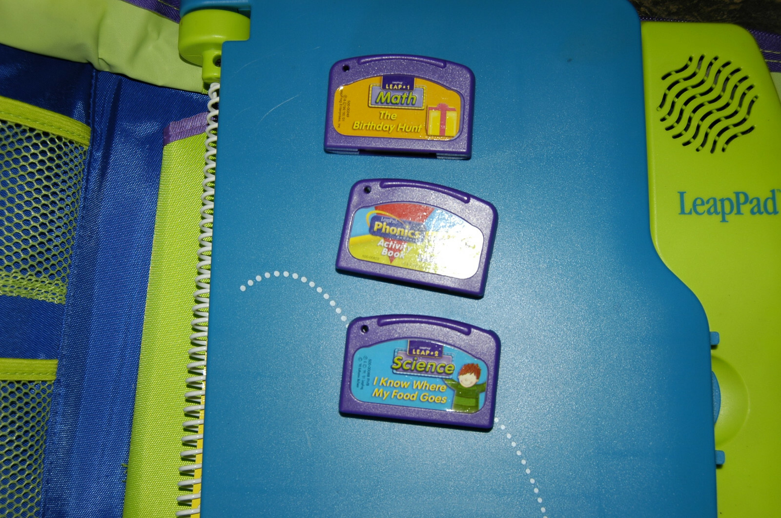 Leappad Learning System Folder Games Booklets Etc Leapfrog | eBay