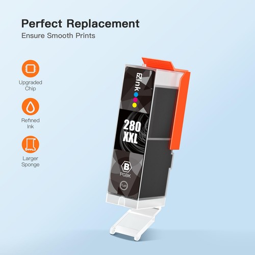E Z Ink Compatible Canon PGI 280XXL Black Ink Cartridges 4 Pack High ...