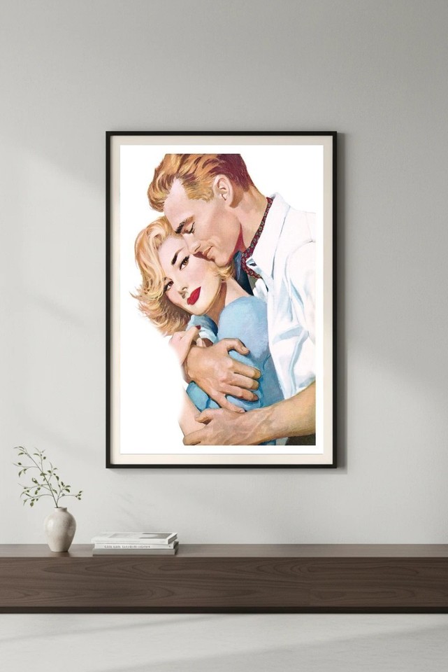 Vintage Romance 💏 Art Poster - 24x36” - Premium Matte Paper 200gsm | eBay