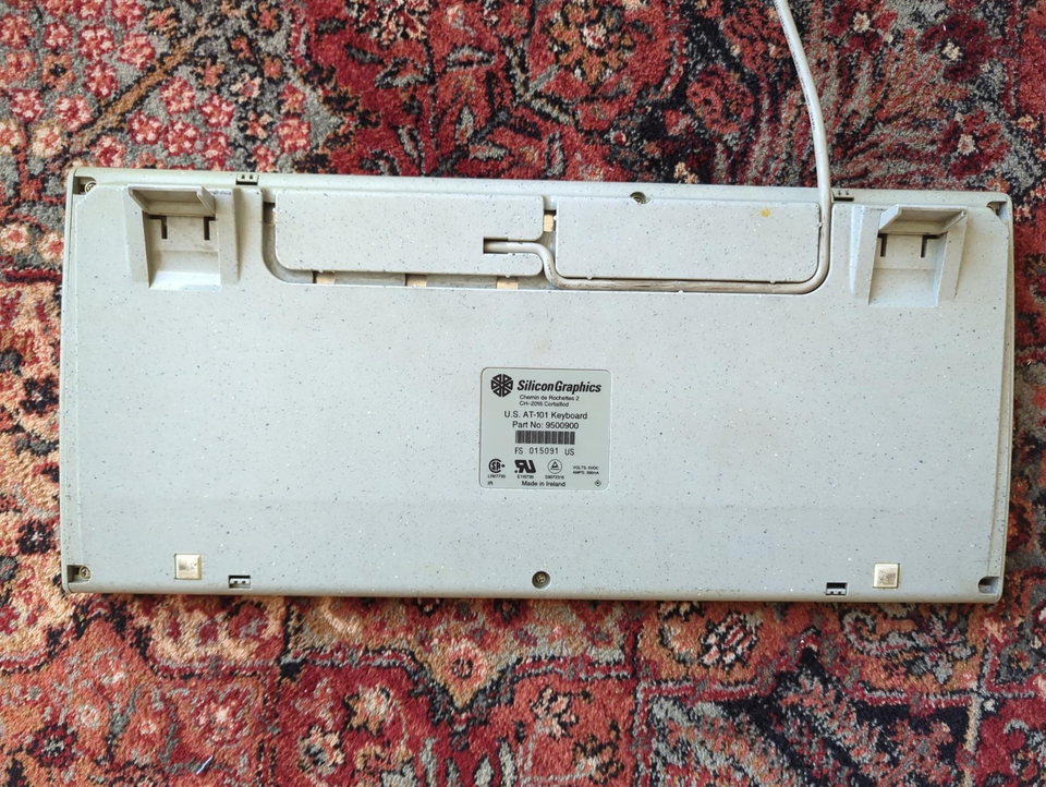 Silicon Graphics SGI "Granite" Keyboard 9500900 | eBay