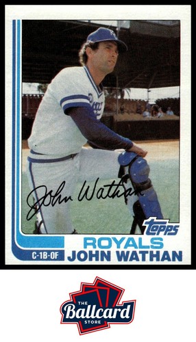 1982 Topps #429 John Wathan | eBay
