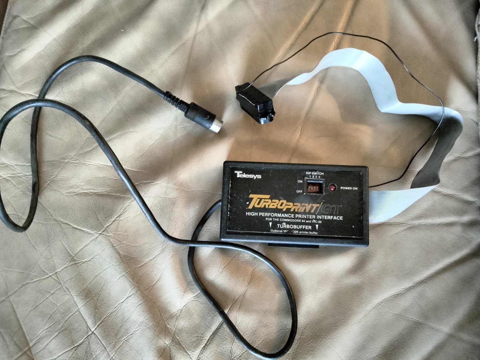 Commodore 64 VIC-20 C64 Telesys Turboprint GT High Performance Printer ...