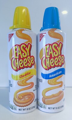 NABISCO CHEDDAR & AMERICAN EASY CHEESE SNACK 2 BOTTLES | eBay
