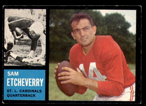 1962 Topps #139 Sam Etcheverry Excellent+ Cardinals ID:384794 | eBay