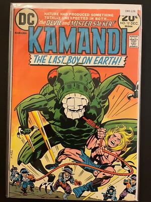 Kamandi The Last Boy on Earth 12 High Grade 8.0 DC Comic Book D80-126 ...