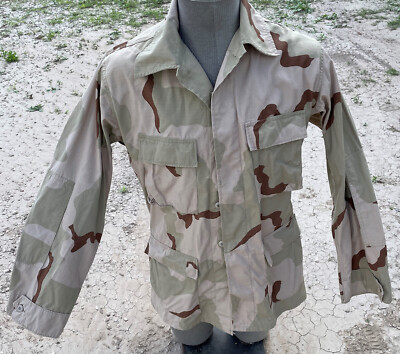 Army AirForce Desert Jacket Shirt Size Medium Long 8415-01-327-5309 3 ...