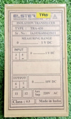 Elster tra-430 measuring transducer | eBay