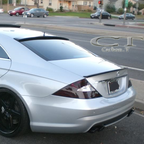 2004-2010 Mercedes-Benz CLS L Type Roof & A Type Trunk Spoiler | Black ...
