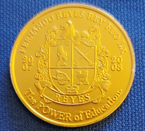 Awesome 2" WELLS FARGO Token Challenge Coin "The Power of Education" | eBay