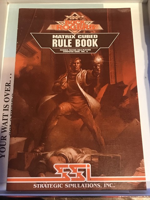 Buck Roger's Matrix Cubed SSI PC Big Box 3.5" disks Vintage Complete ...