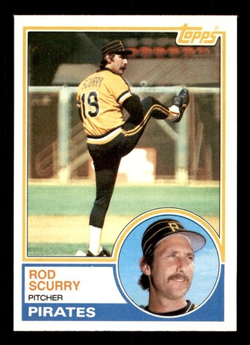 1983 Topps Baseball #537 Rod Scurry EX/MT or Better *bb1 | eBay