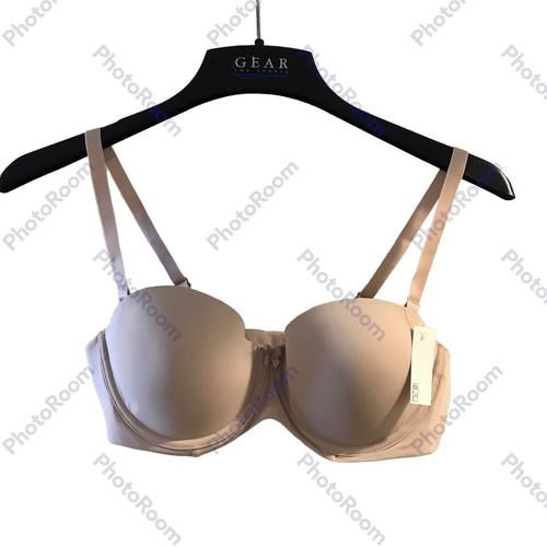 Iris and Lilly London Push Up Bra Women’s 38B Padded Underwire Beige ...
