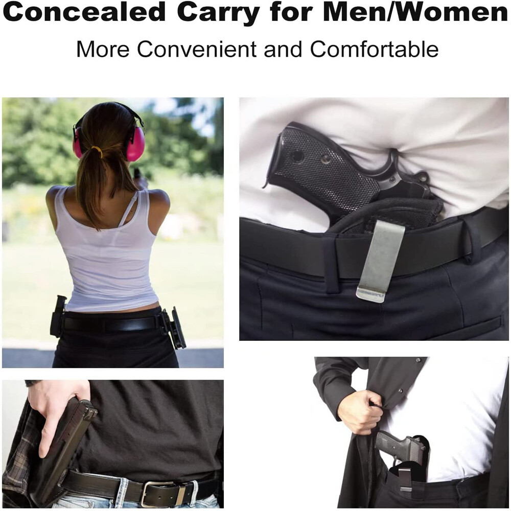 Gun Holster Tactical Concealed Carry Left/Right Hand&Underarm Shoulder ...