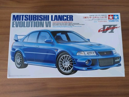 Tamiya Mitsubishi Lancer Evolution VI model kit New In Box (Box Is ...
