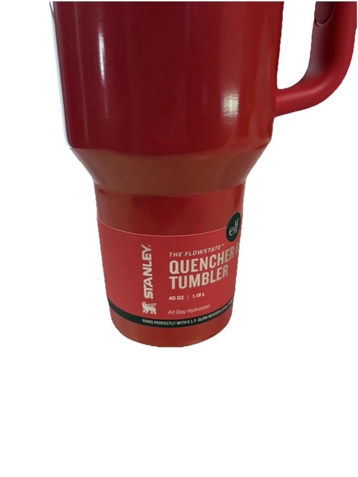 Stanley x ELF 40oz Red Delicious Quencher Tumbler NEW | eBay