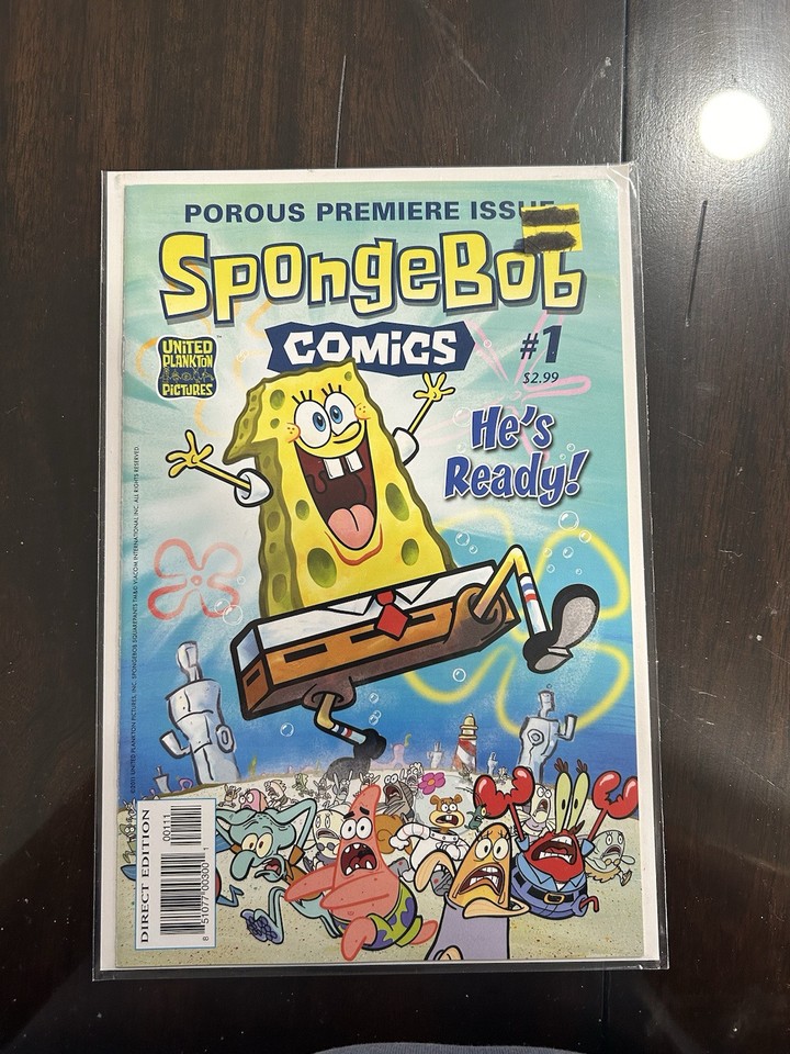 SPONGEBOB SQUAREPANTS COMIC #1 First Issue RARE 2011~1ST PRINT Sponge Bob NM | eBay