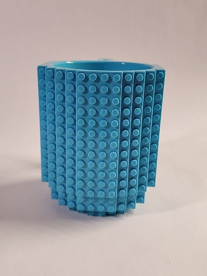 Build-On Brick Mug Fits Lego, Mega & other bricks BPA Free Plastic ...