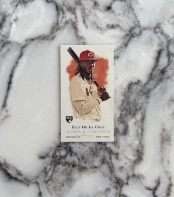 2024 Allen And Ginter Elly De La Cruz Mini Image Variation Rookie Card ...
