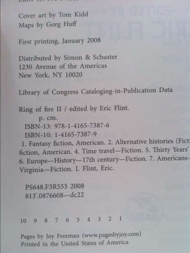 Ring of Fire II: Volume 10 (1st Ed, Signed) by Flint, Eric ...
