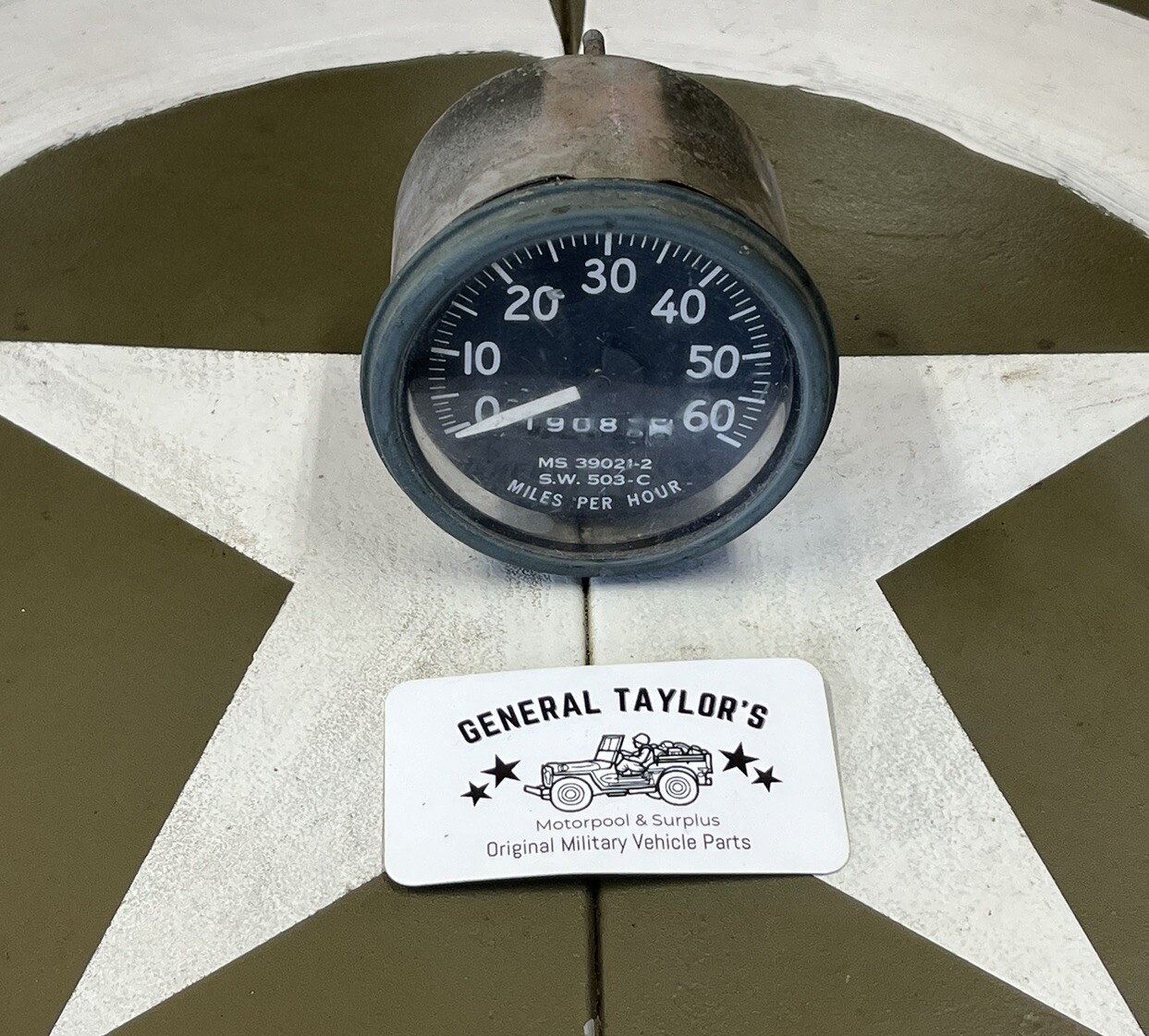 military m35 m54 m800 M939 M38A1, M37, M151 M series speedometer | eBay