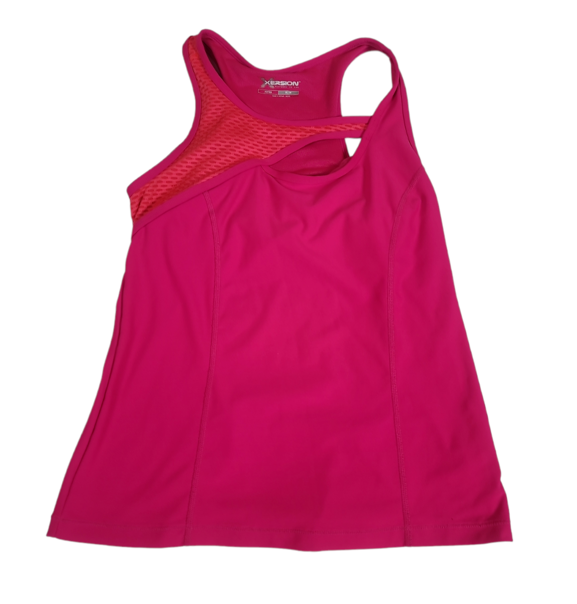 Xersion Performance Wear Top Racer Back Sz M Florescent Pink & Orange ...