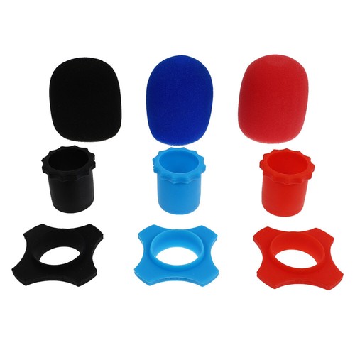 9 Pcs Microphone Protection Kit Protective Tools Sponge Cover Shield | eBay