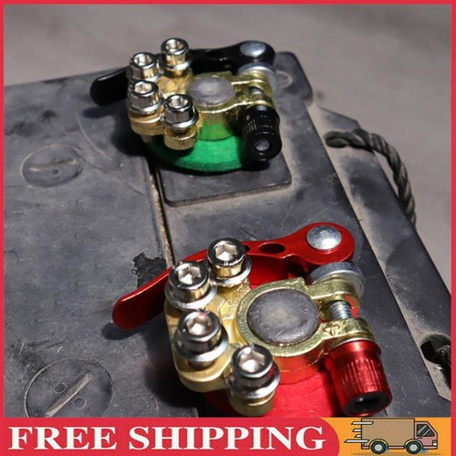 Car Battery Terminal Copper Quick Release Wire Lugs Cable Clamp for ...