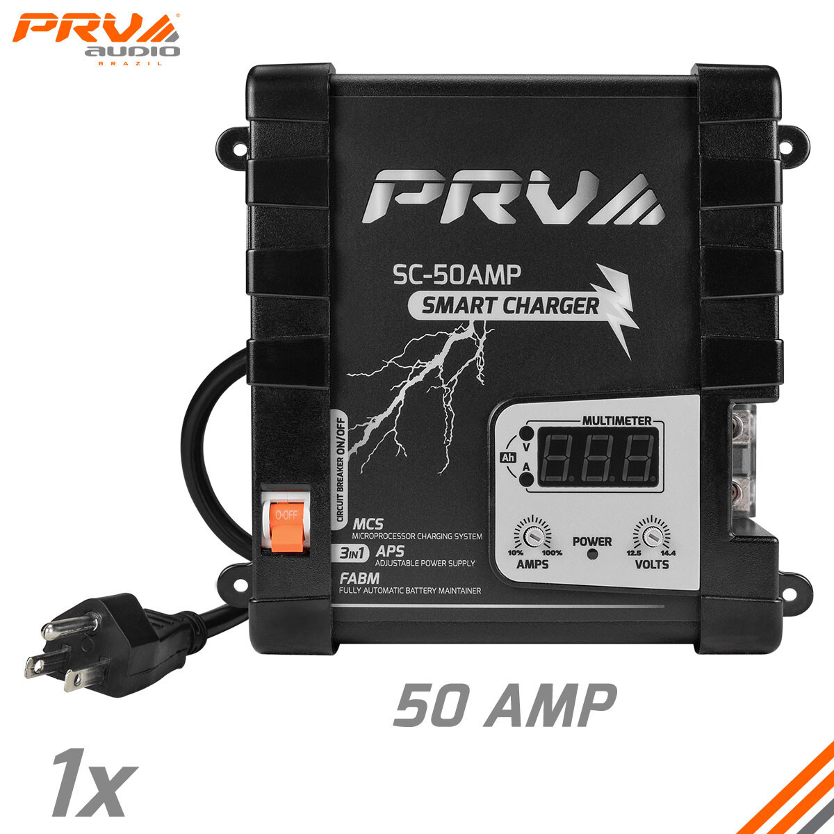 PRV 50A Power Supply Car Battery Charger PRV SC-50AMP Smart Auto ...